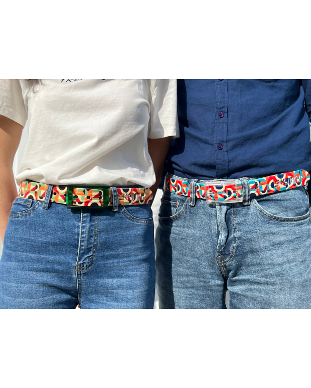 Print belt | seventies 1 | SKIMP