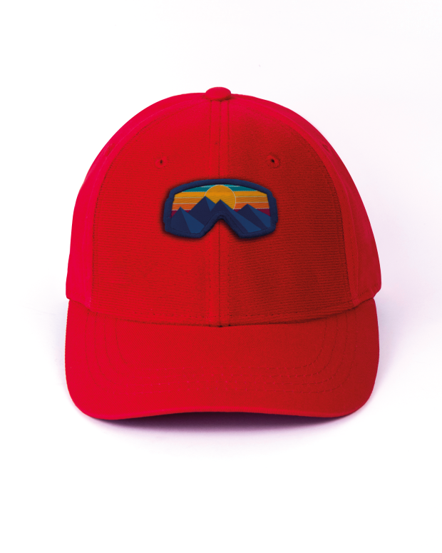 Skimp Cap Velcro Patch | Ski Mask | Mountain Collection